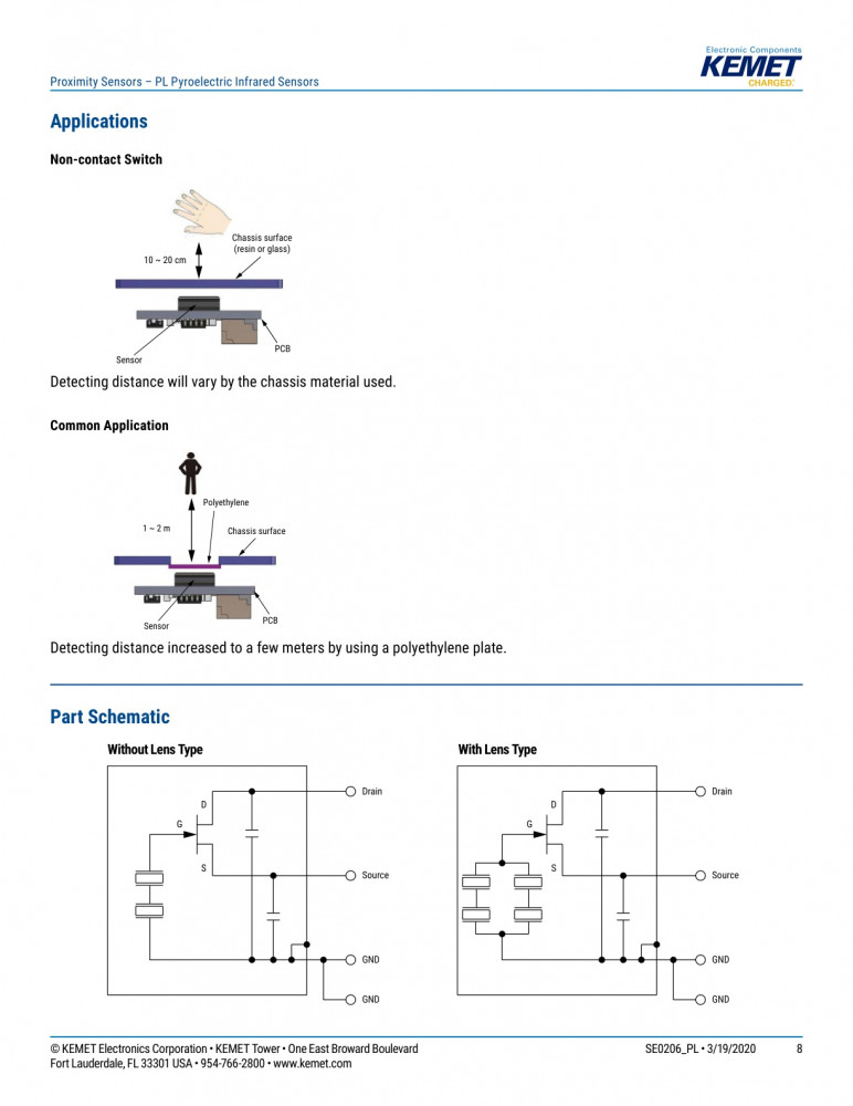 KEMET PL-N823-01 datasheet page 8
