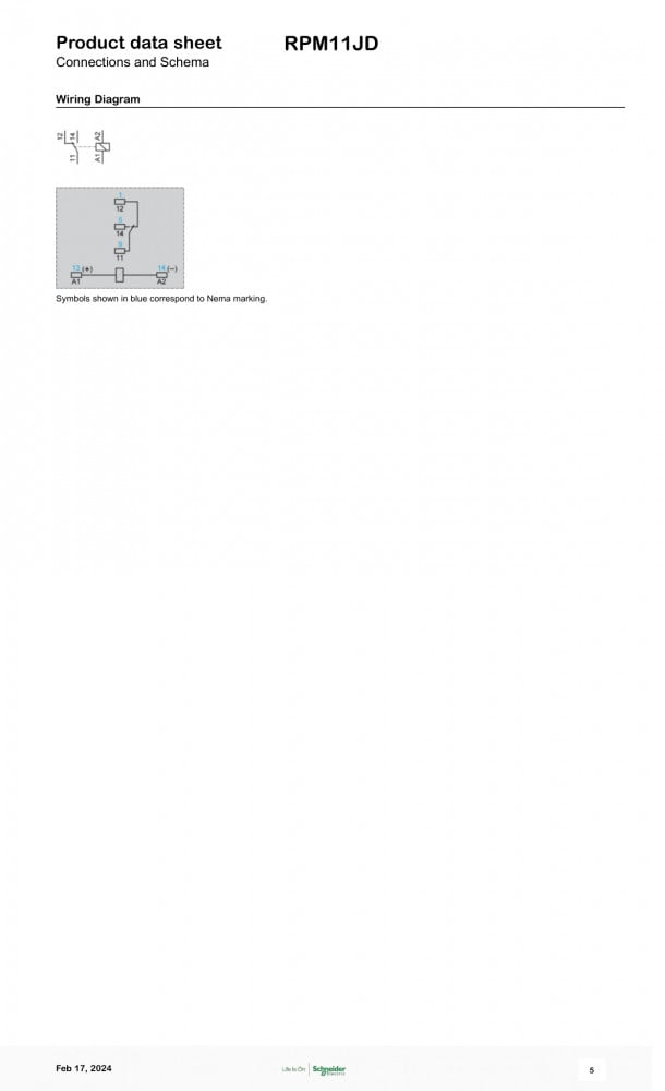 RPM11JD datasheet page 5