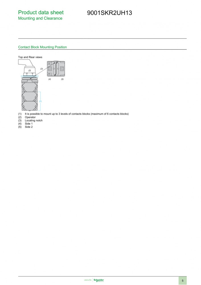 9001SKR2UH13 technical document page 5