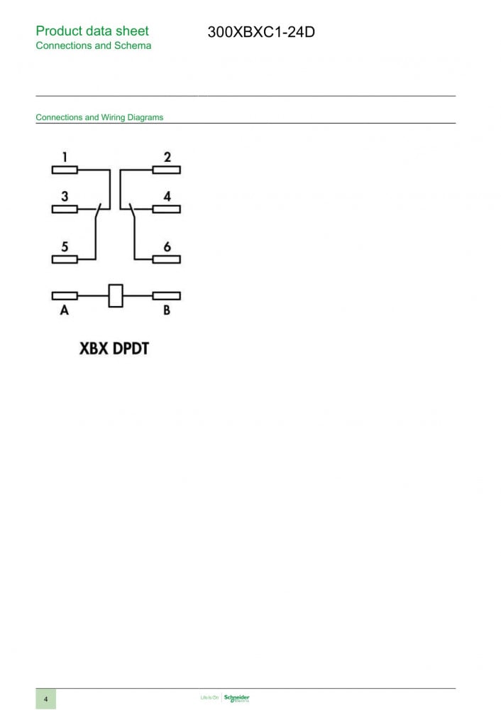300XBXC124D technical document page 4