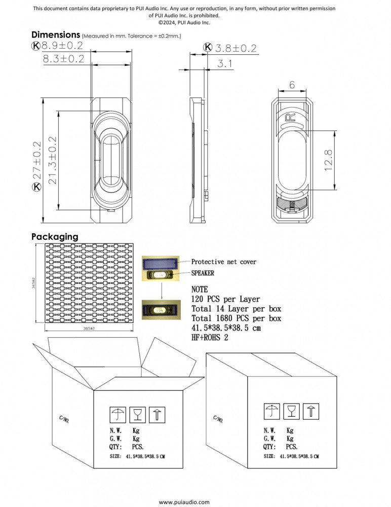 AS02208MO datasheet page 5