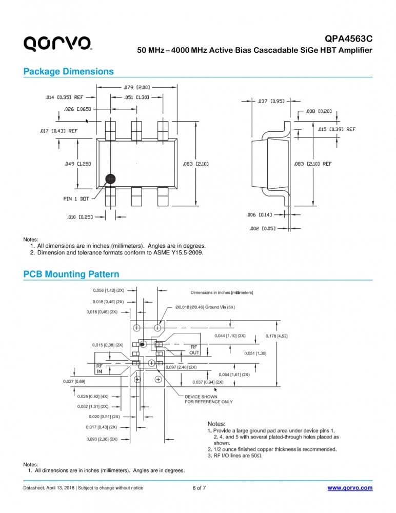 QPA4563C datasheet page 6