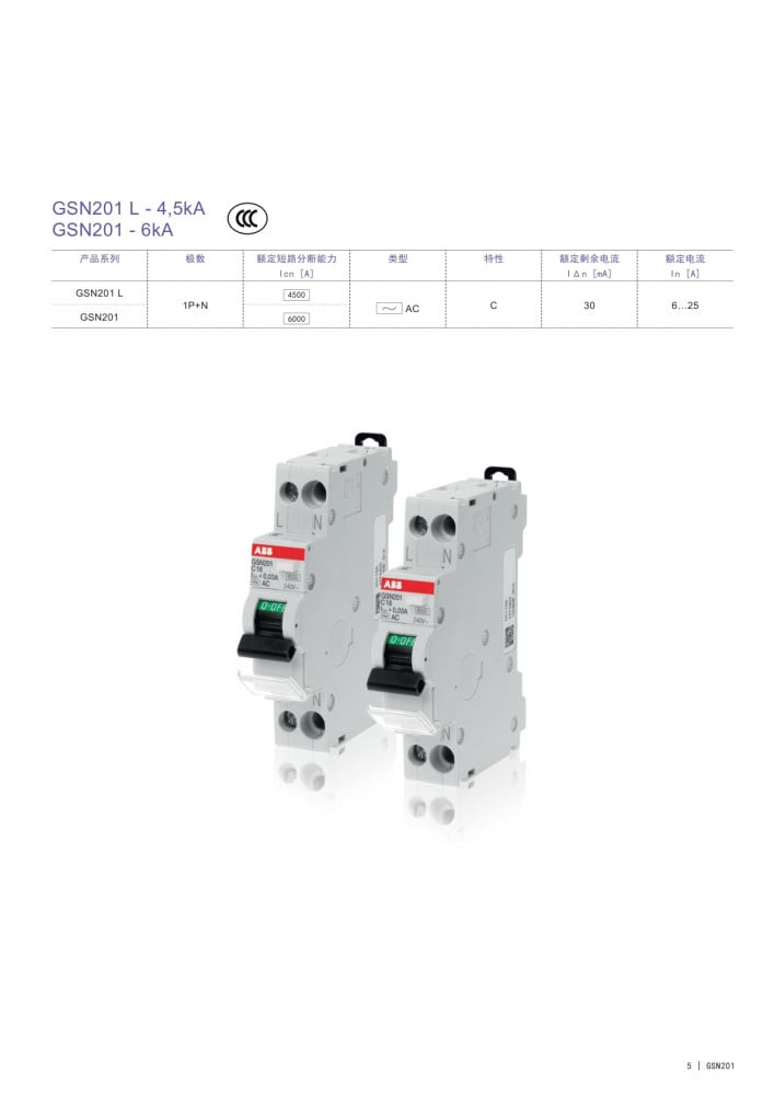 ABB GSN201 document page 5