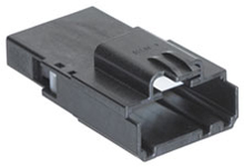 2.54mm H-DAC 64, 5 Way Male Housing Assembly, Single Row, Polarization C, Brown