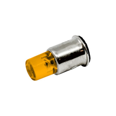 LED Lamp T-1 3/4 Flange Amber 120V for sale