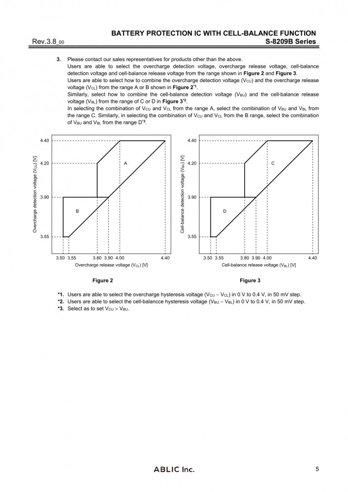 S-8209B datasheet page 5