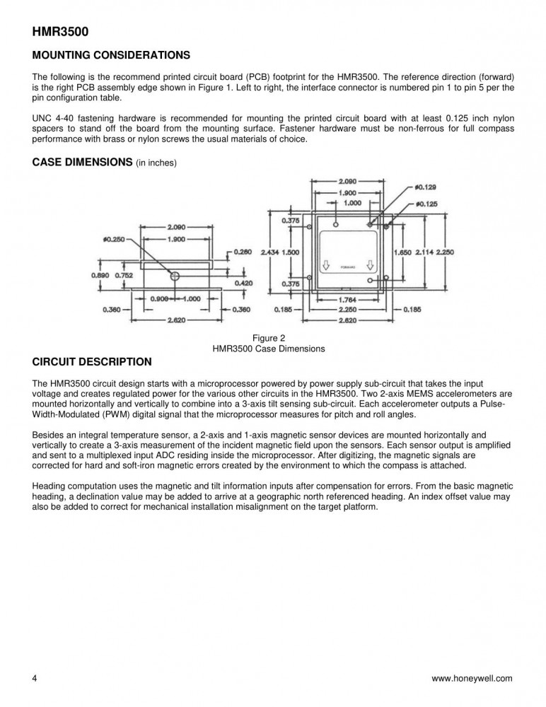 HMR3500 document page 4