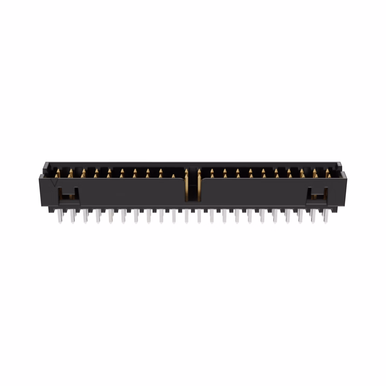 2.00mm Pitch, Milli-Grid PCB Header, Dual Row, Vertical, Through Hole, Shrouded, 44 Circuits, Circuit 20 Voided, 0.38µm Gold (Au) Plating, 2.50mm Tail Length, Dual Side Slots, Dual Friction Locks, Center Polarization, Tube for sale