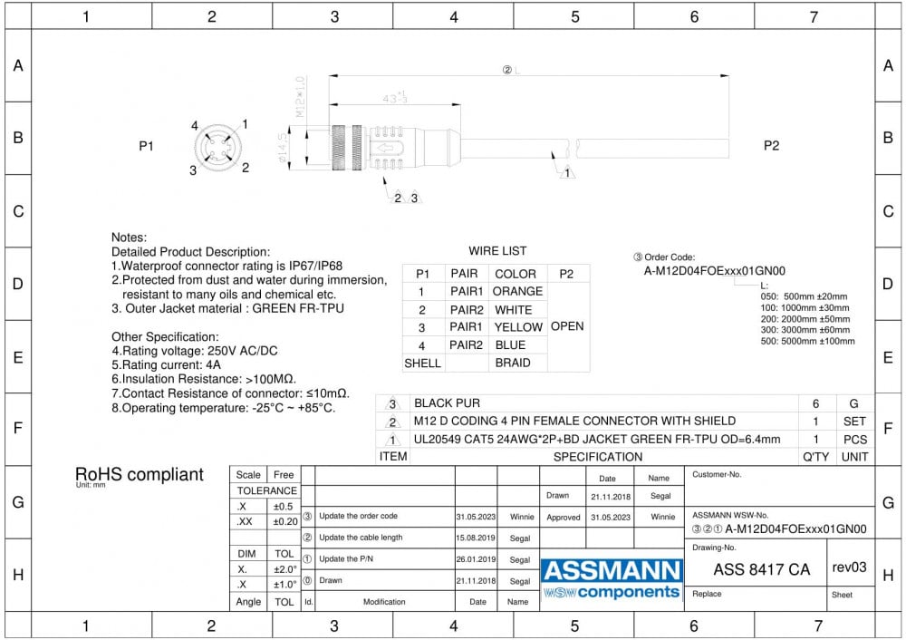 A-M12D04FOE50001GN00 technical drawing preview