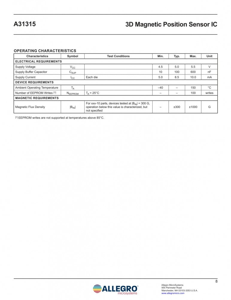 A31315 datasheet page 8