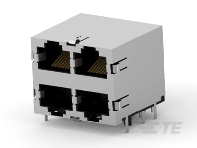 TE Connectivity 5569257-1 Modular Ethernet Connector Jack