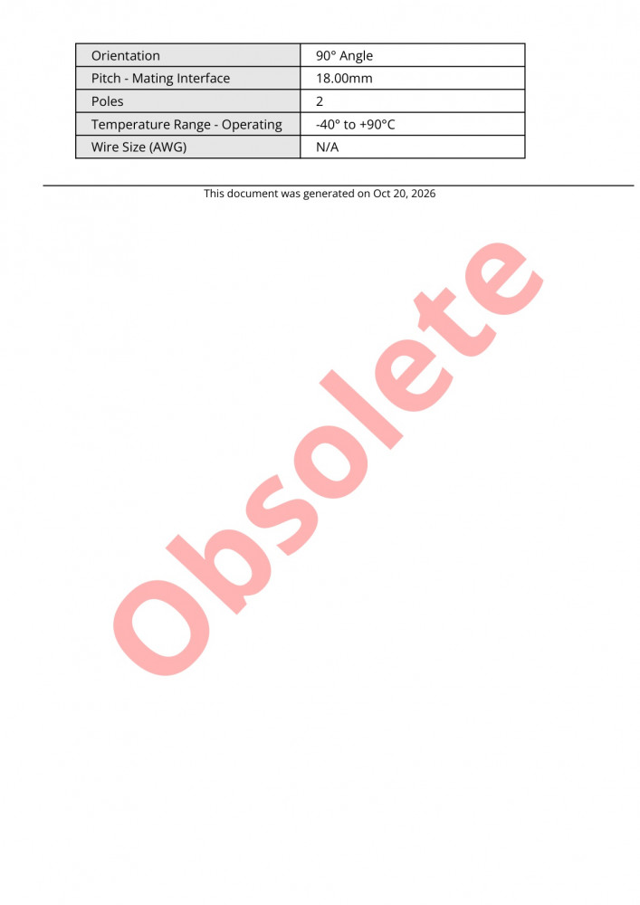 Molex S28 packaging specification page image 3