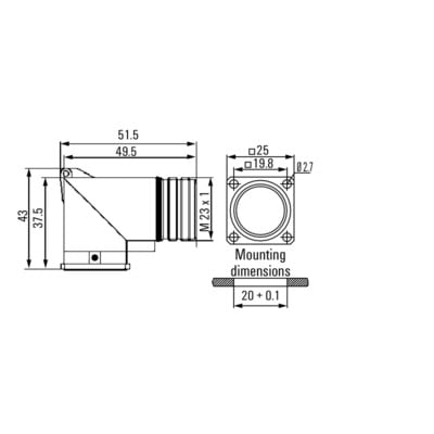 WEIDMULLER 1169980000 Circular Connector Housing for sale