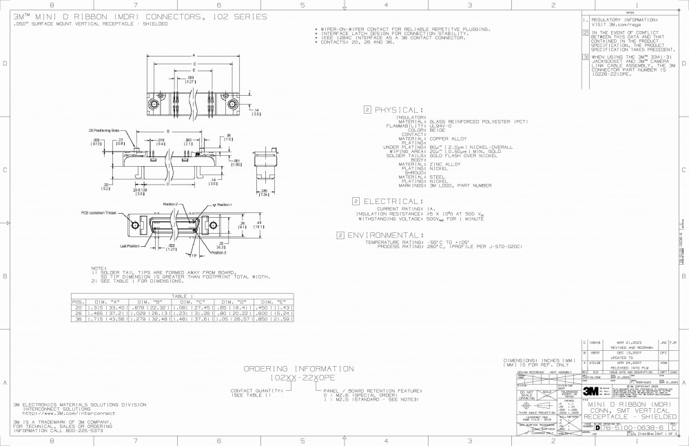 10226-2210PE drawing, page 1