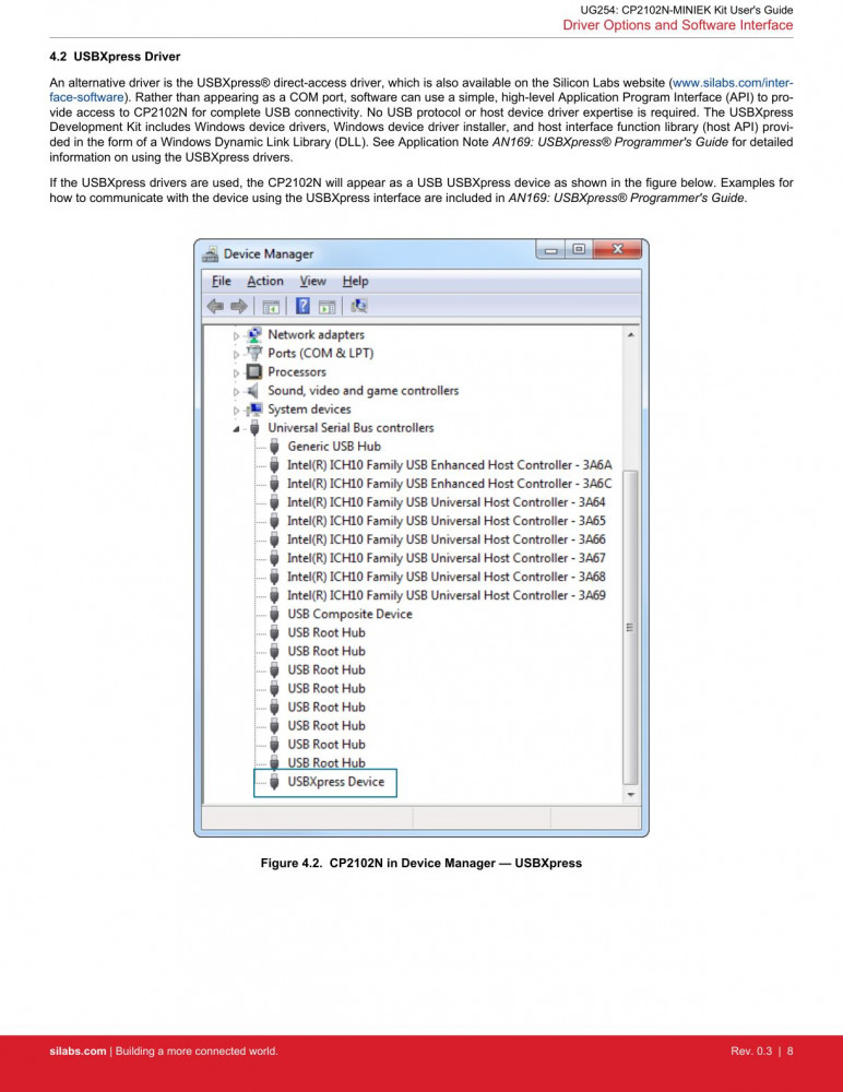CP2102N-MINIEK documentation page 8
