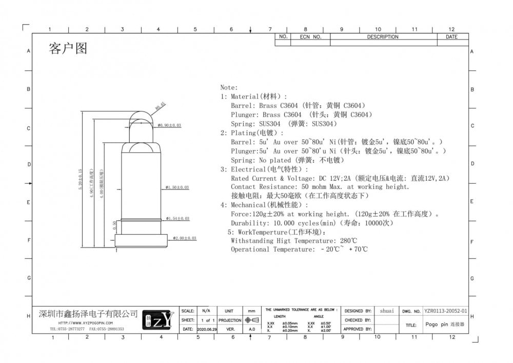 YZR0113-20052-01 packaging page 3