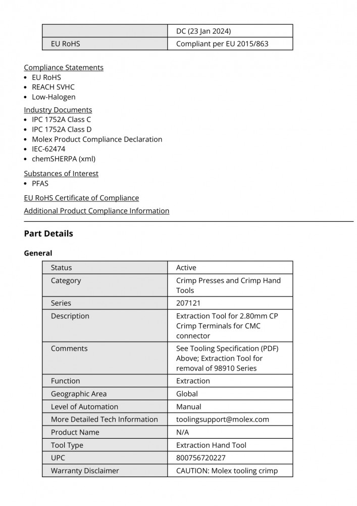 638132500 tooling document page 2