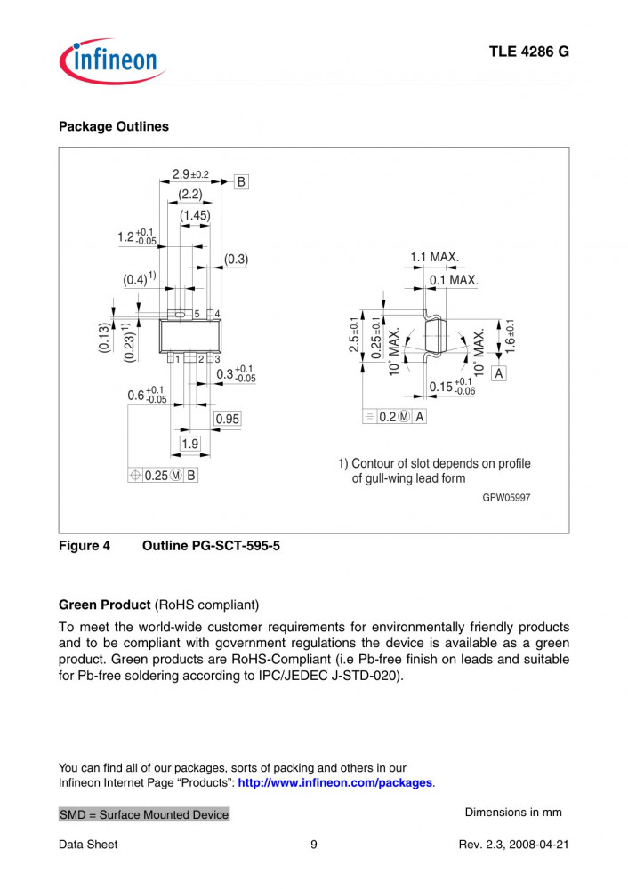 TLE4286G datasheet page 9