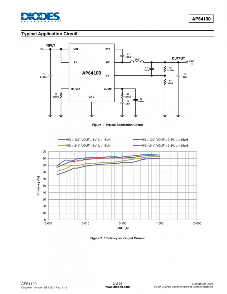 AP64100SP-13 datasheet page 2