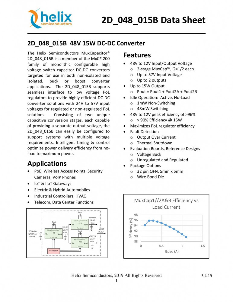 2D-048-015B datasheet page 1