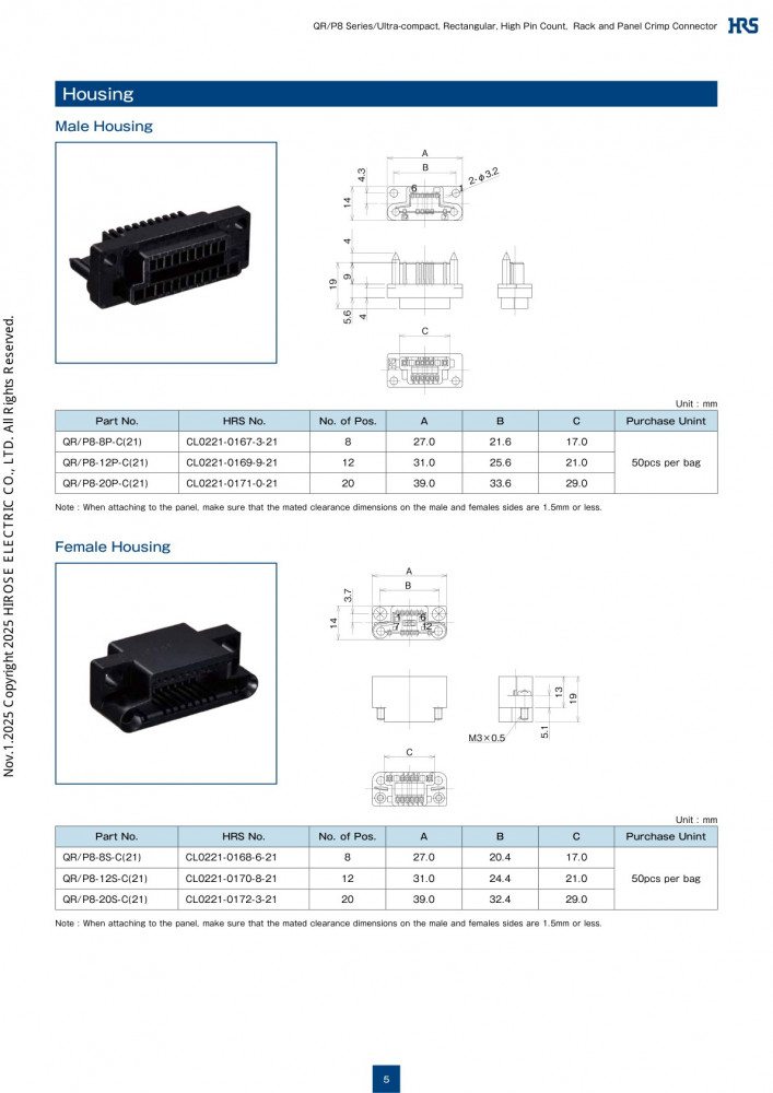 HRS QR/P8 document page 5