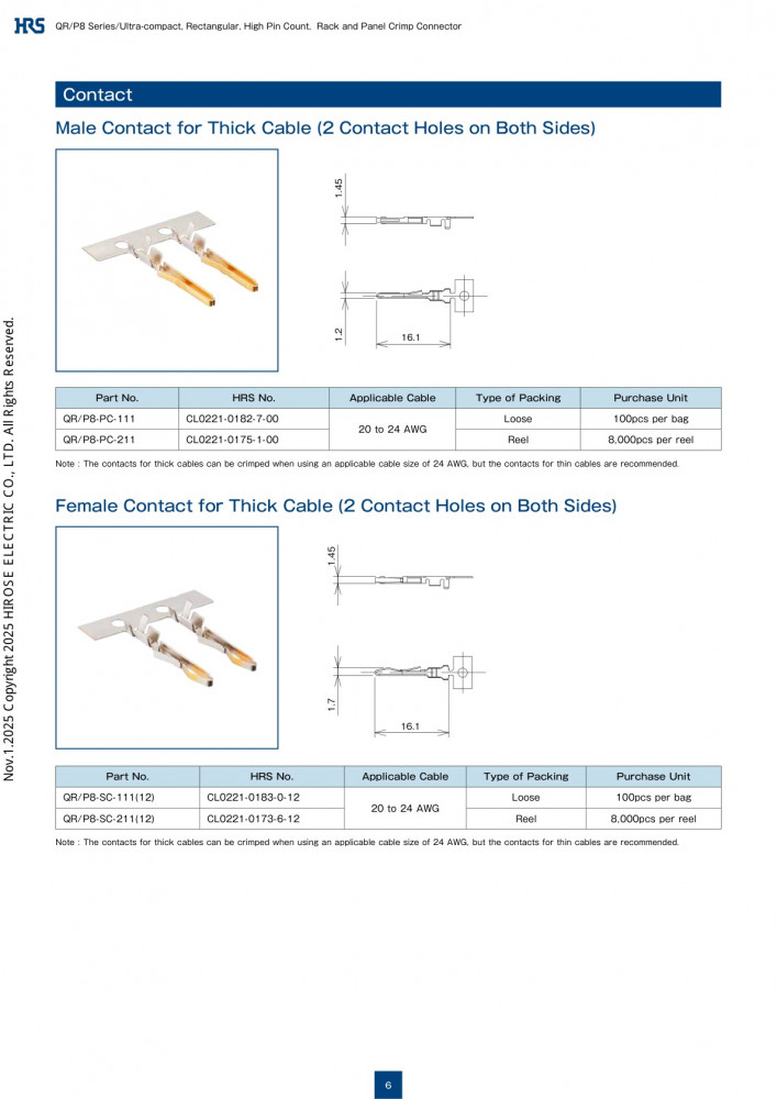 HRS QR/P8 document page 6