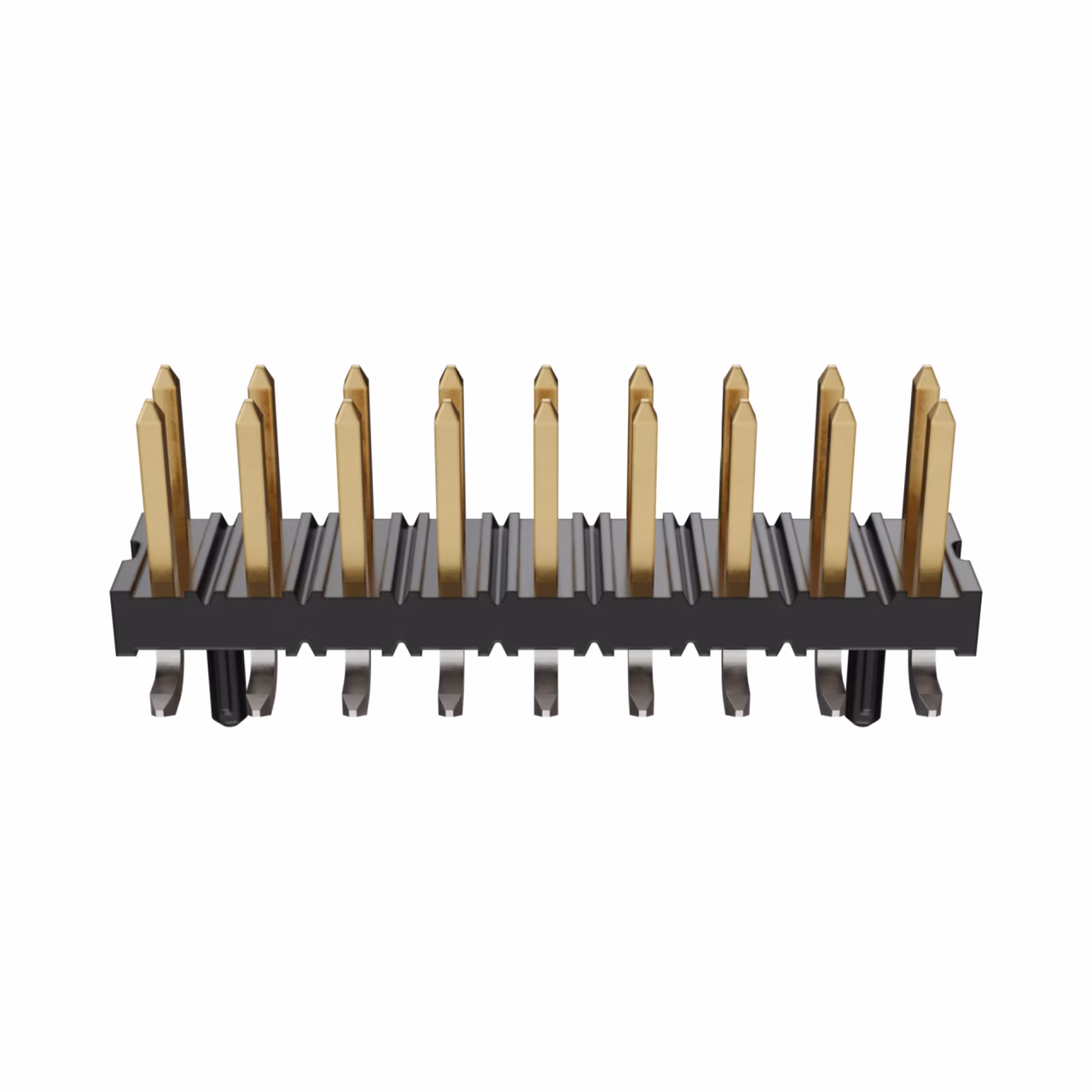 Milli-Grid Header, Vertical, Surface Mount, 18 Circuits, 0.38µm Gold (Au) Plating, Mating Pin Length 3.80mm, with Pegs, Tape and Reel, Lead-Free for sale