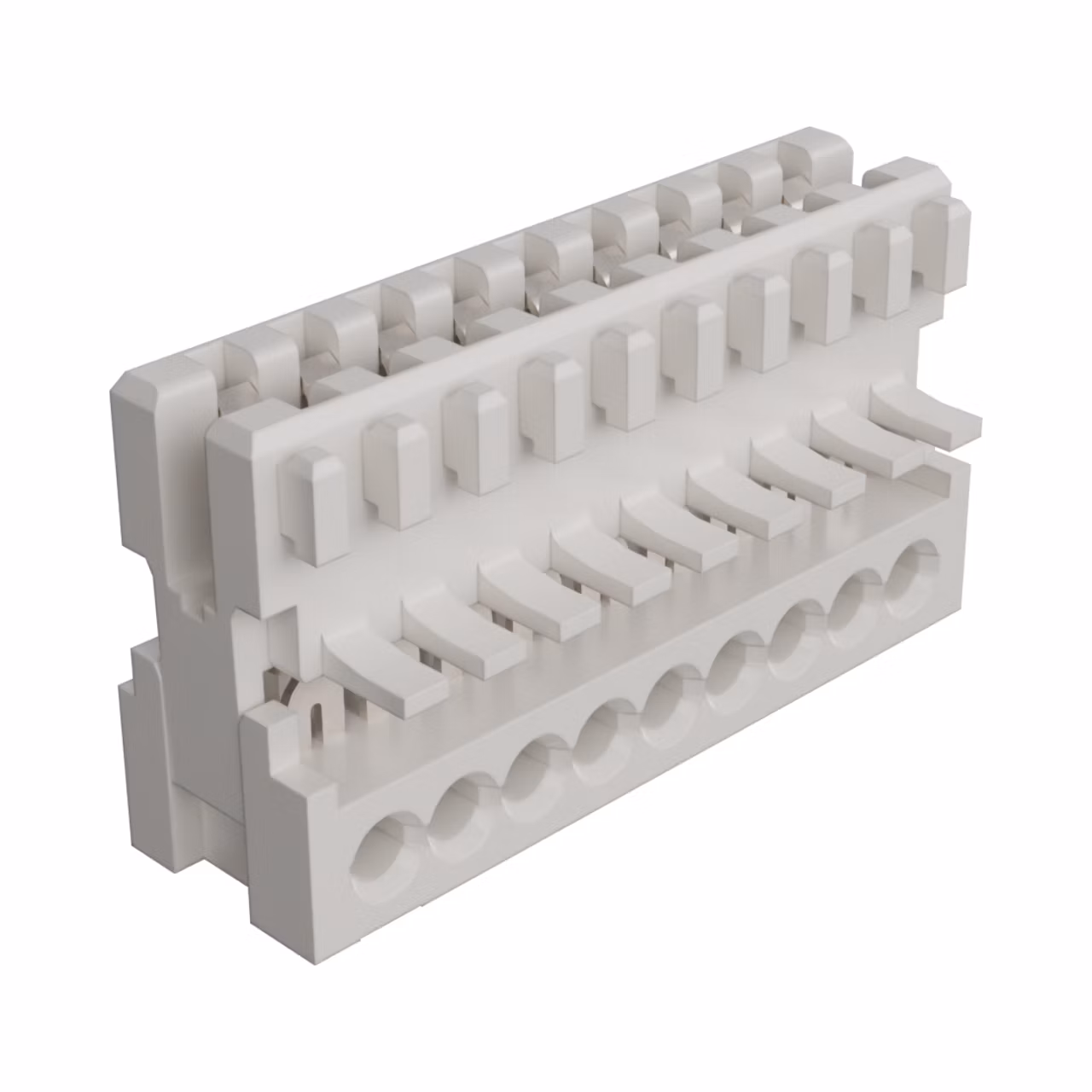 Appli-Mate RAST 2.5 IDT Housing, 2.50mm Pitch, Direct/Indirect, Female, 9 Circuits, All Position Keys for sale