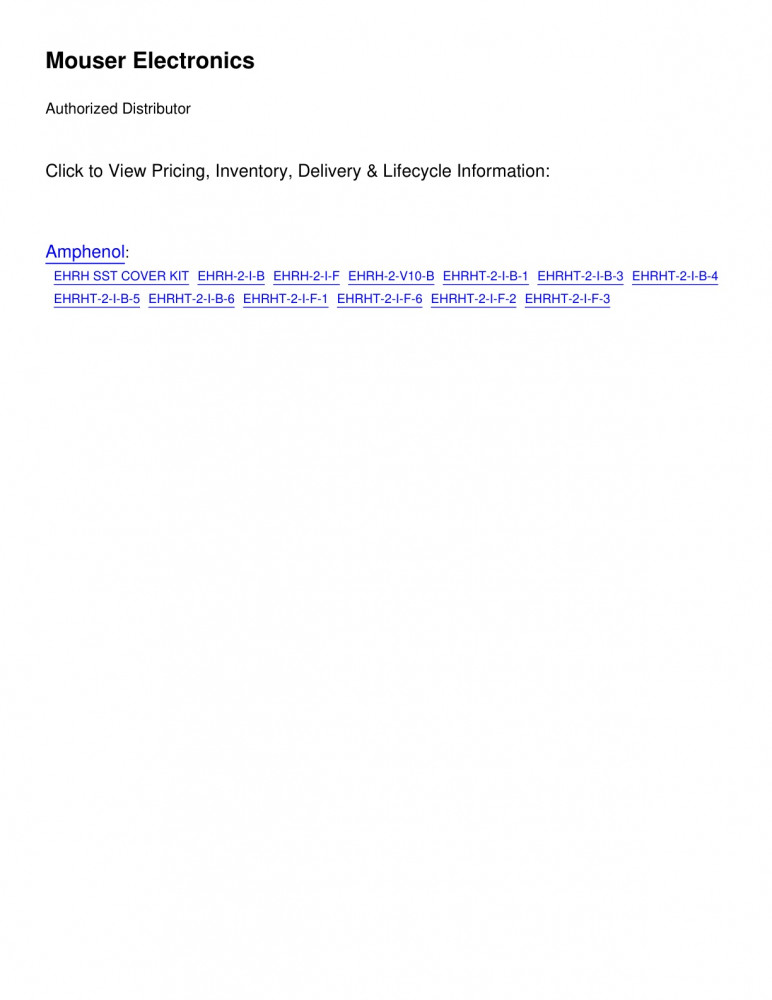 EHRH waterproof RH transmitter documentation page 3