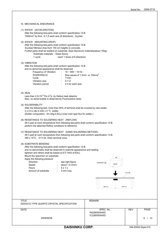 KDS specification page 10