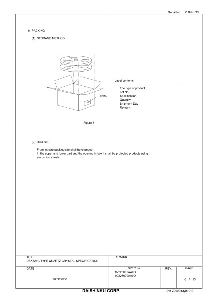 KDS specification page 7
