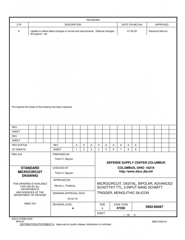 54F132/QCA document page 1