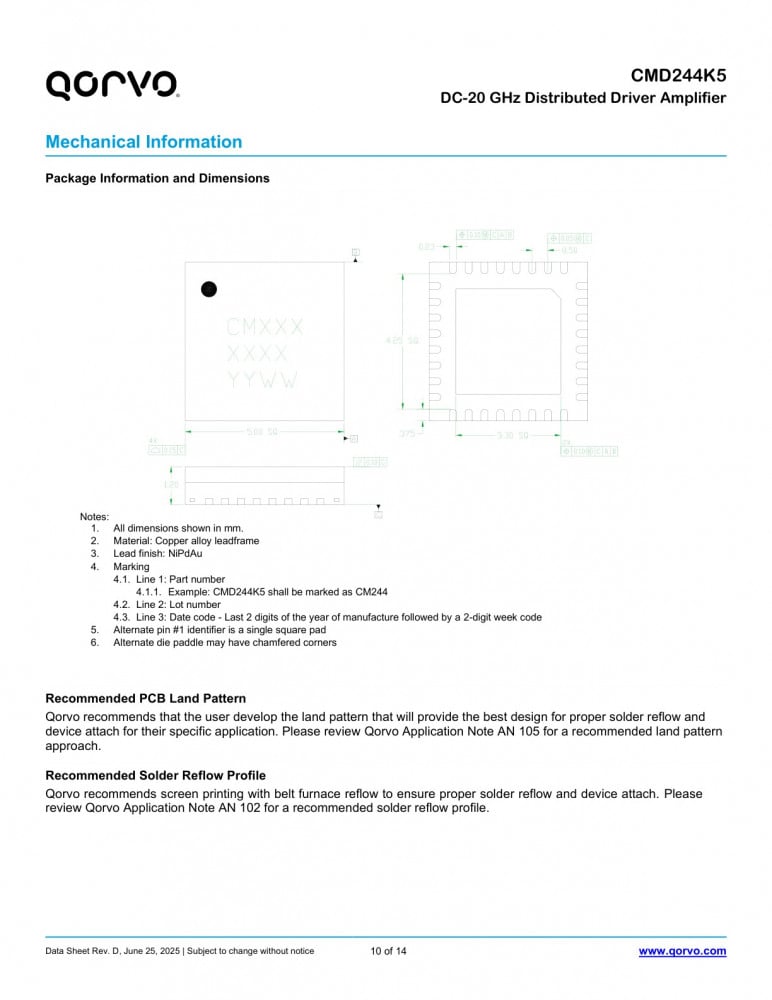 CMD244K5 datasheet page 10