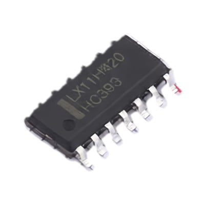 lingxingic SN74HC393DR(LX) Dual 4-Bit Binary Counter Chip – Counters & Dividers IC for sale