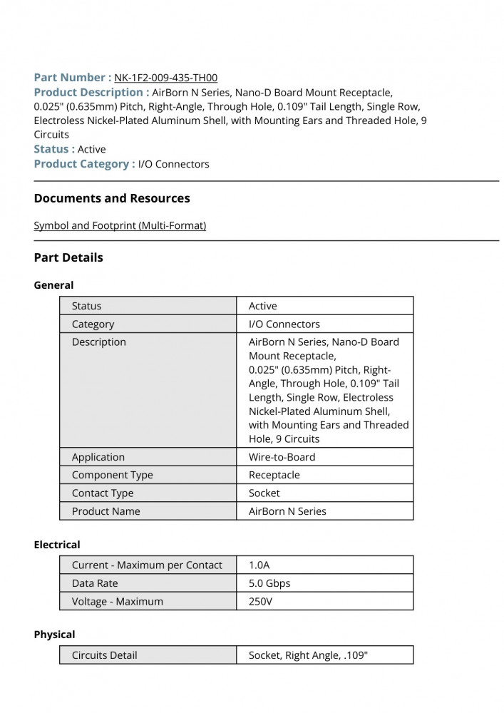Technical document image, page 1