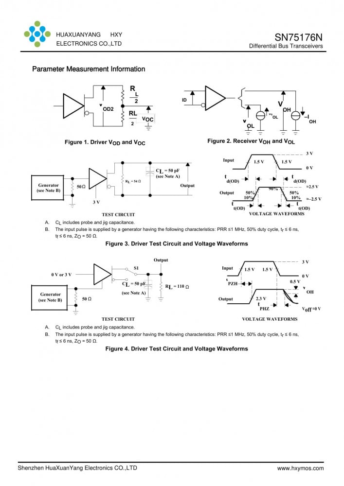 SN75176N-HXY datasheet page 6