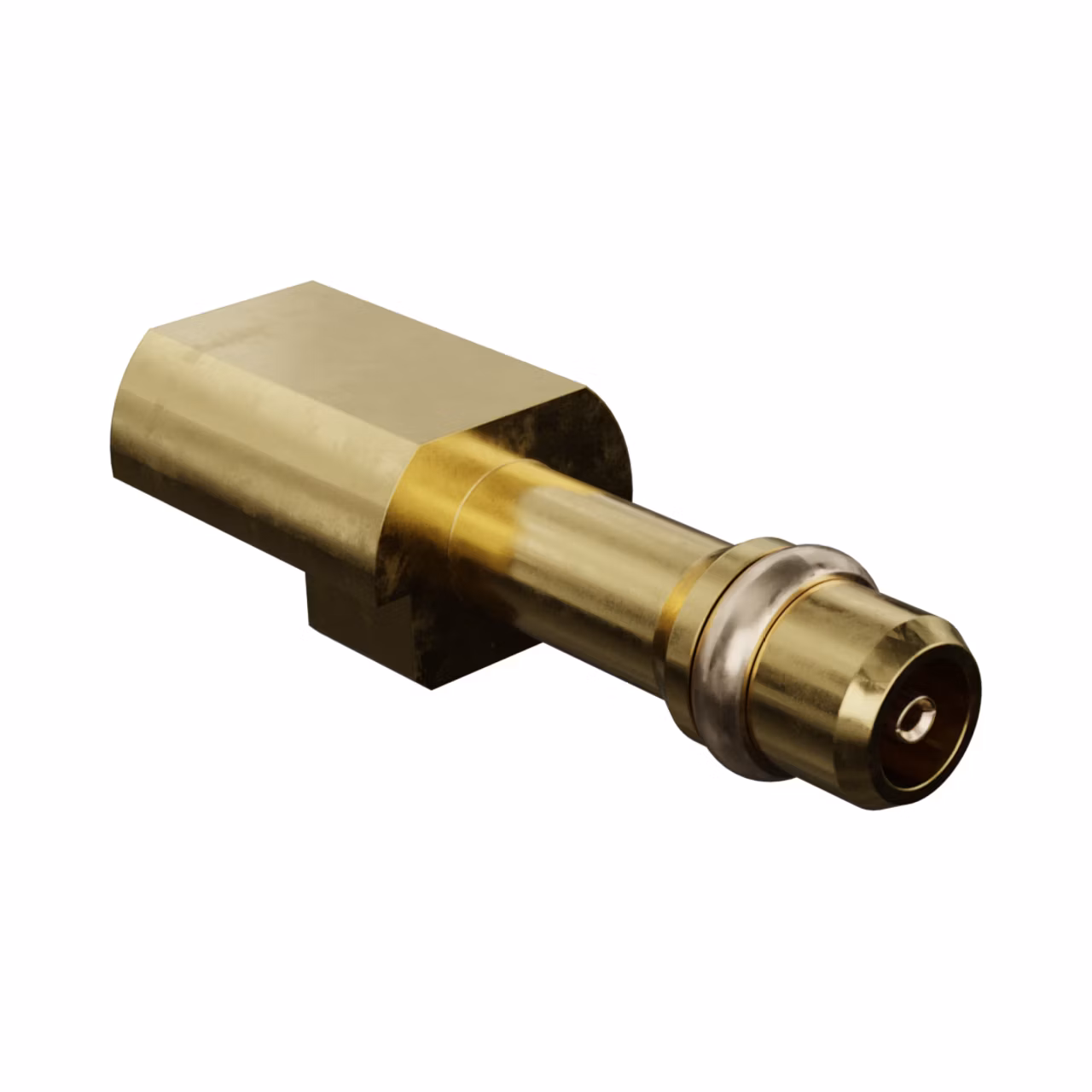 MMCX Plug, Reverse Polarity, Straight, PCB Receptacle, End Launch, Brass Body, Gold Plated, Tray, 50 Ohms for sale