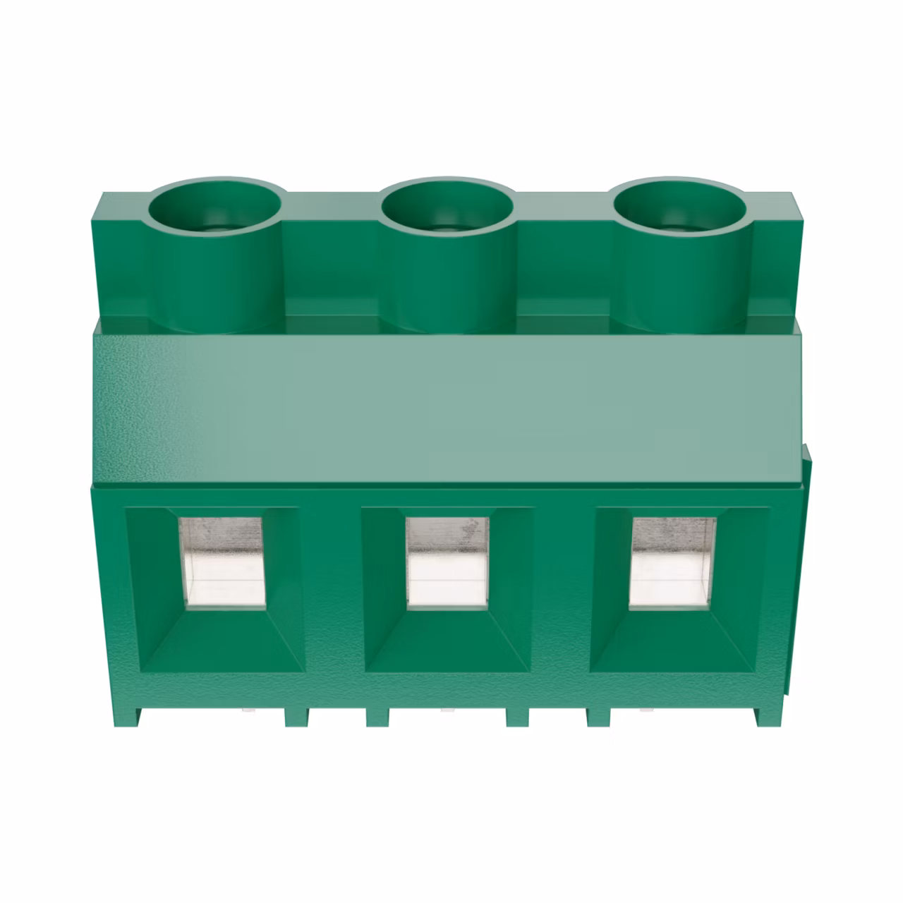 9.53mm Pitch Eurostyle Vertical Fixed Mount PCB Terminal Block, 3 Circuits for sale