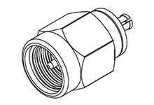MCRF Plug-to-SMA Plug, Between-Series Adapter, Tray, 50 Ohms