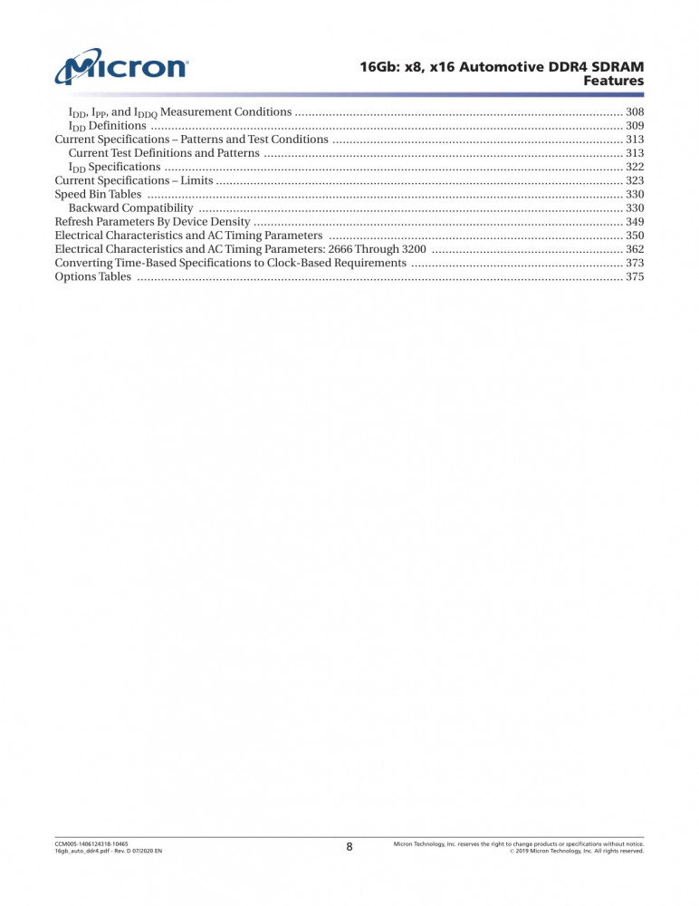 MT40A1G16KH-062E datasheet page 8