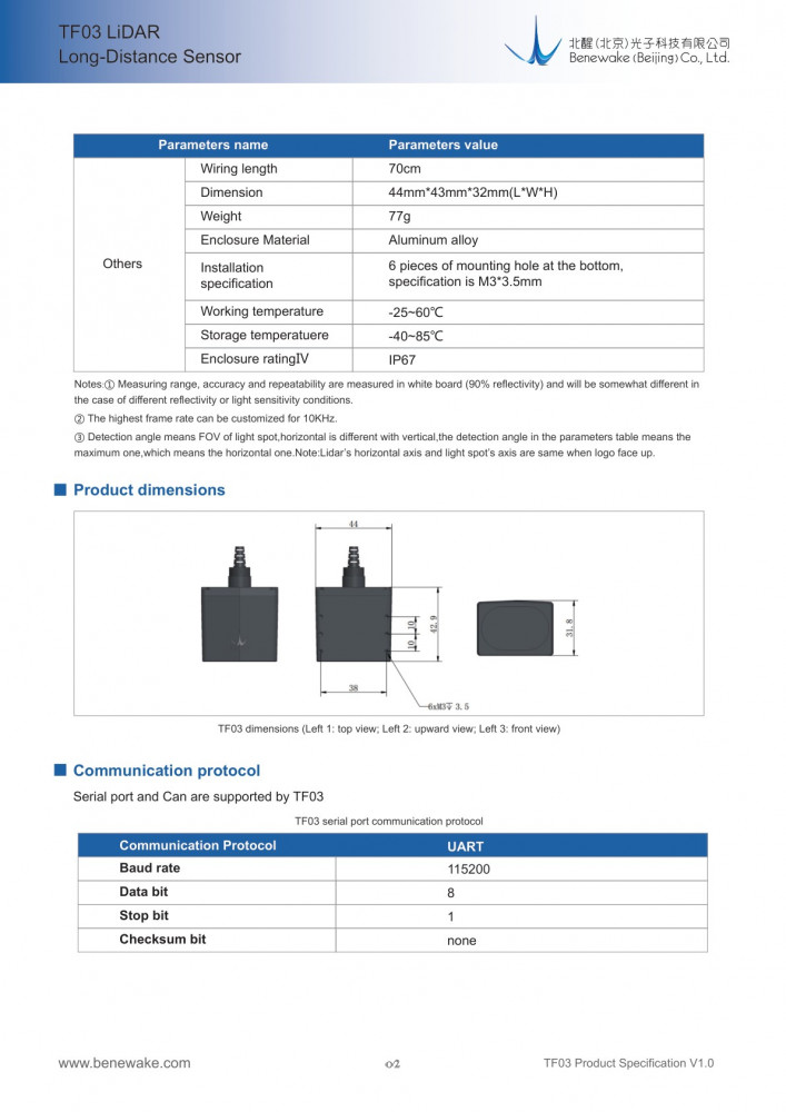SEN-15180 technical document page 2