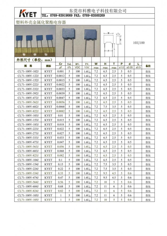 KYET specification approval document page 3