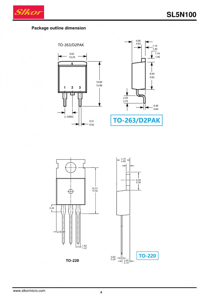 SL5N100P datasheet page 6