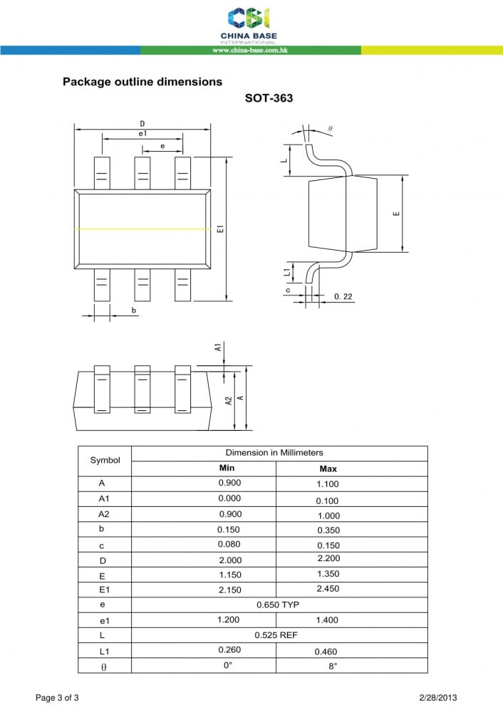 BAV99DW datasheet page 3