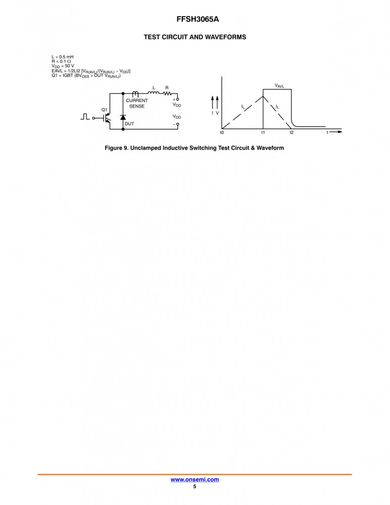 FFSH3065A datasheet page 5