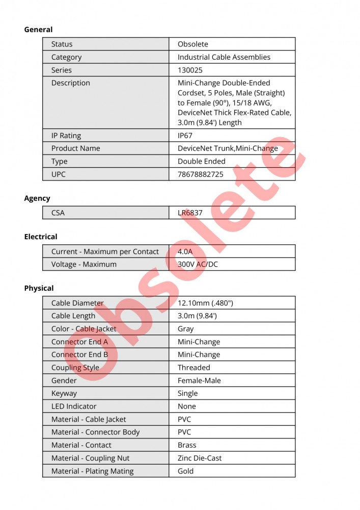1300250470 product document image, page 2
