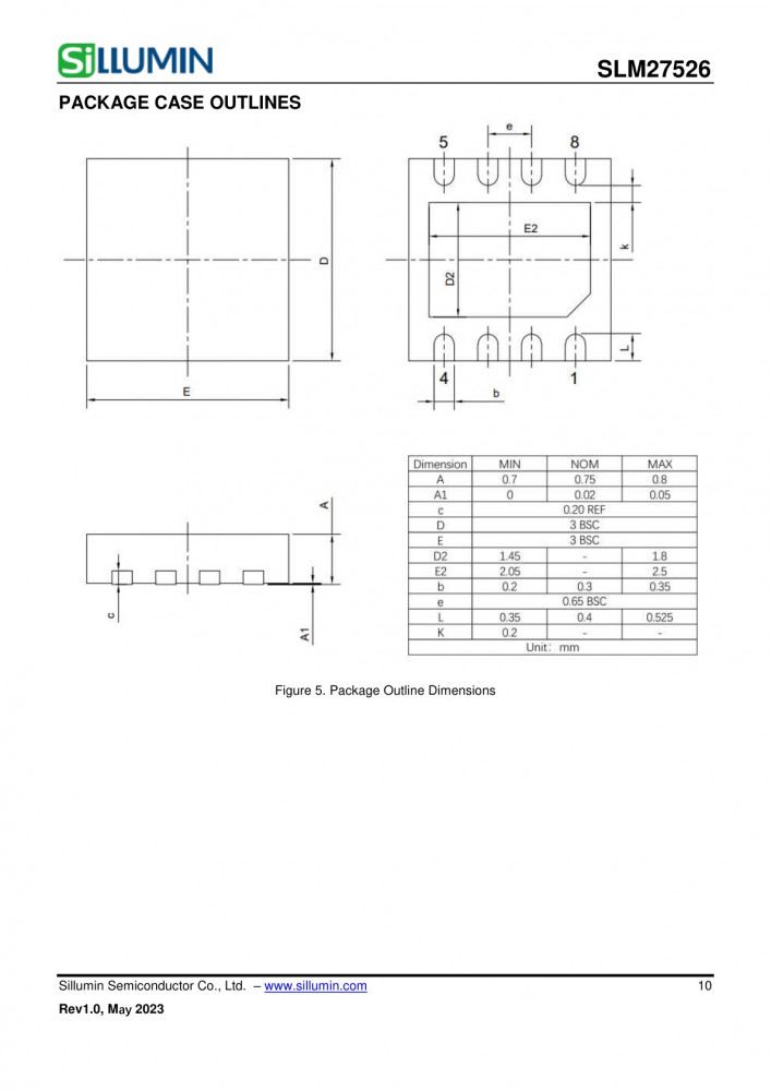 Supplied technical document, page 10