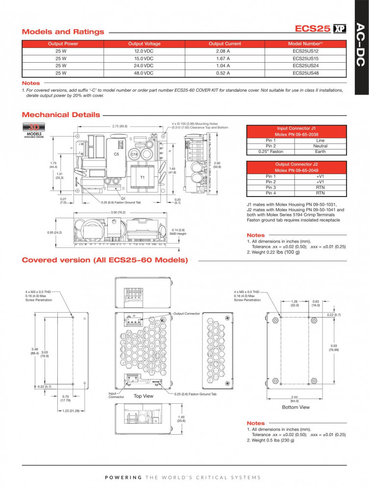 ECS Series technical document page 2