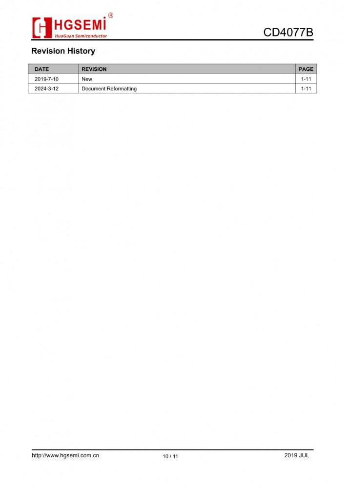 CD4077BM/TR datasheet page 10