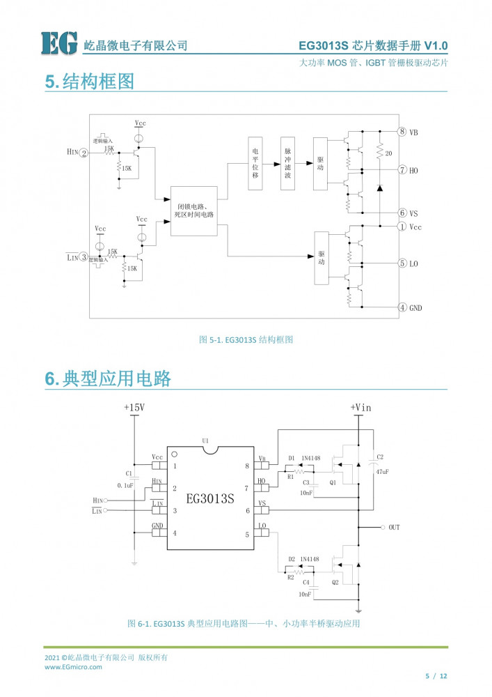 EG3013S datasheet page 6